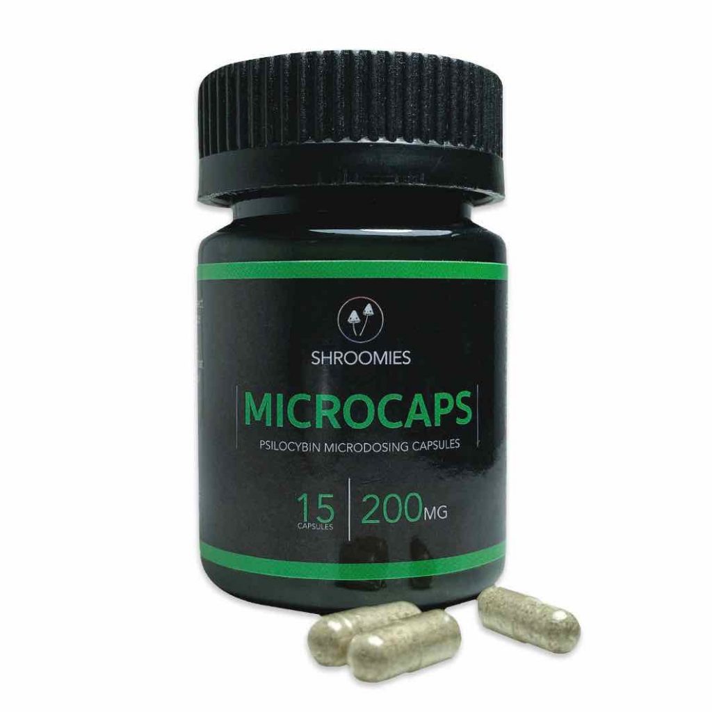 Shroomies Microdose Psilocybin Capsules 3000mg 15x200mg Get Magic